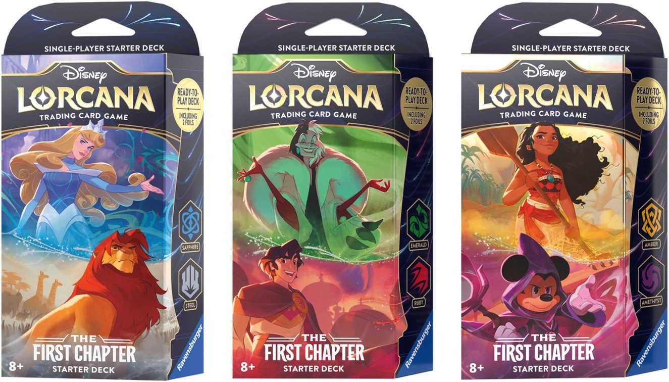 Disney Lorcana Starters Deck – CardsInTheGym